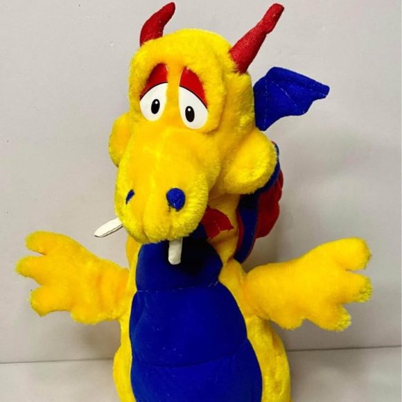 GANZ | Toys | Vintage Ganz Large Plush Dragon 8 Inches | Poshmark